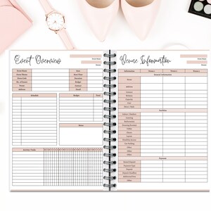 Printable Event Planner Bundle Event Organizer Party Guest - Etsy