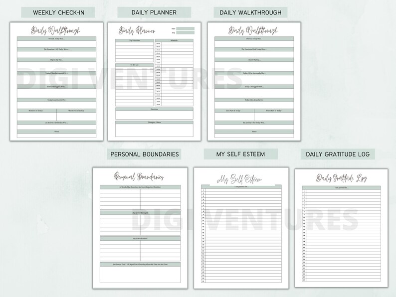 Therapy Planner Bundle, Mental Health Notes, Clinical Terms Reference ...