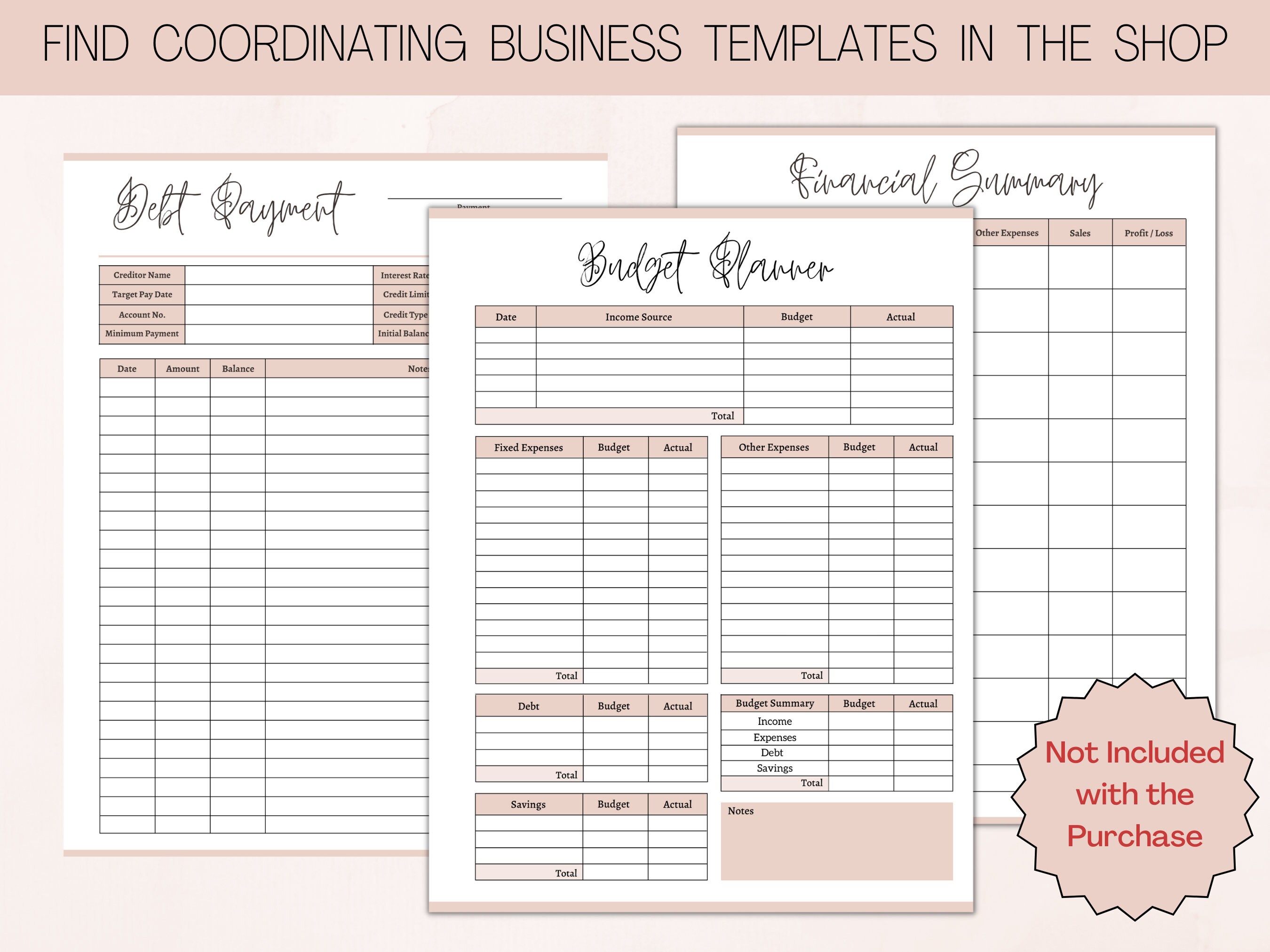 Tax Deductions Tracker Printable Business Tax Log Tax Time - Etsy
