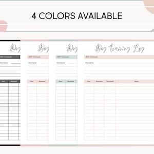 Printable Dog Training Log, Dog Skill Training, Dog Command Tracker ...