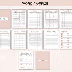 Printable Planner Essentials Bundle - Daily Weekly Monthly Planner ...