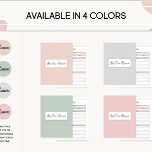 Dog Care Planner Bundle, Printable Puppy Planner Pet Care Binder, New ...
