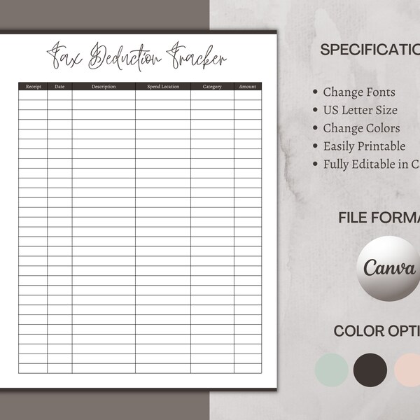 Tax Deduction - Etsy