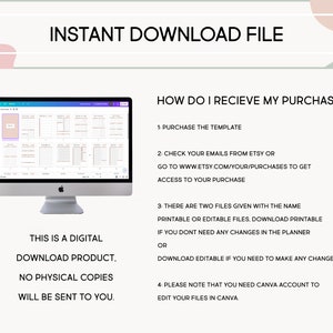 Self Care Planner Printable, Mood Tracker, Daily Check in Mindfulness ...