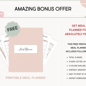 Self Care Planner Printable, Mood Tracker, Daily Check in Mindfulness ...