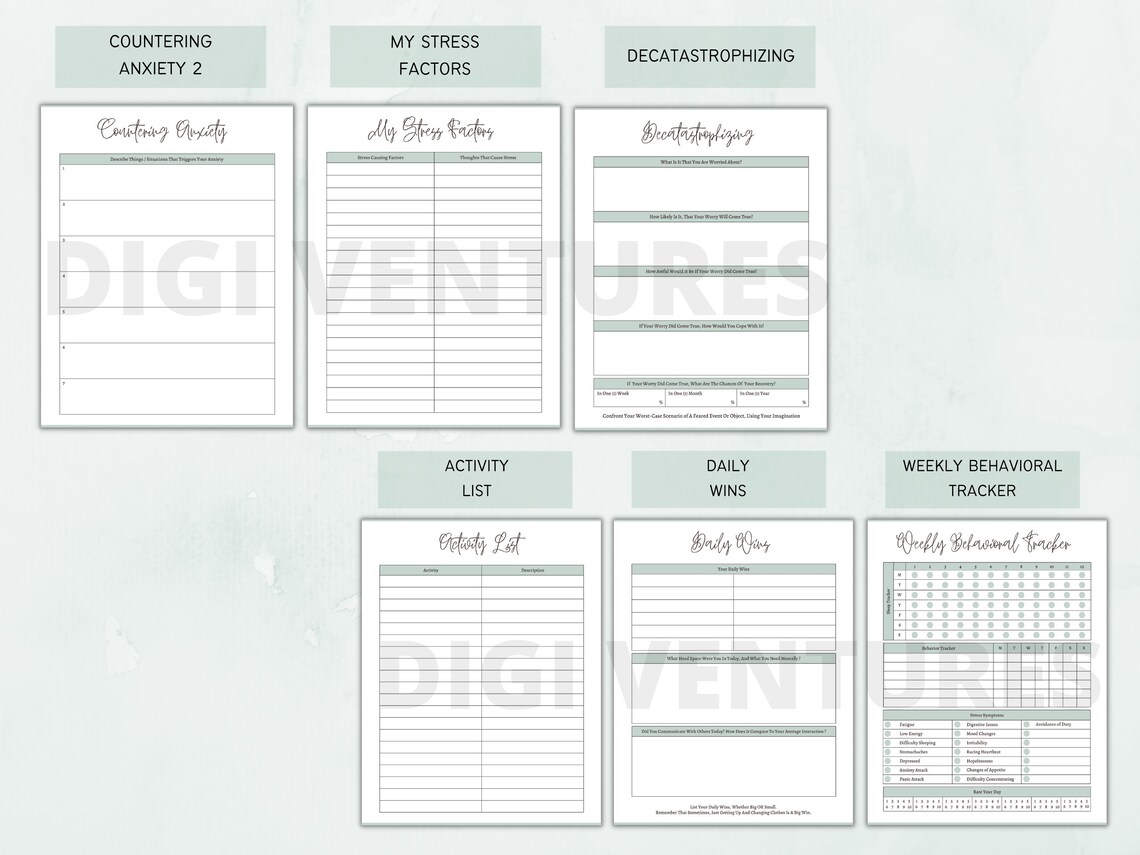Therapy Planner Bundle, Mental Health Notes, Clinical Terms Reference ...