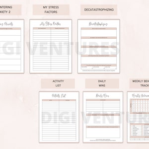 Therapy Planner Printable Therapy Bundle Therapist Note - Etsy