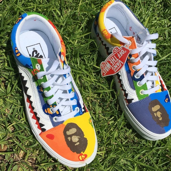 Bape Vans - Etsy