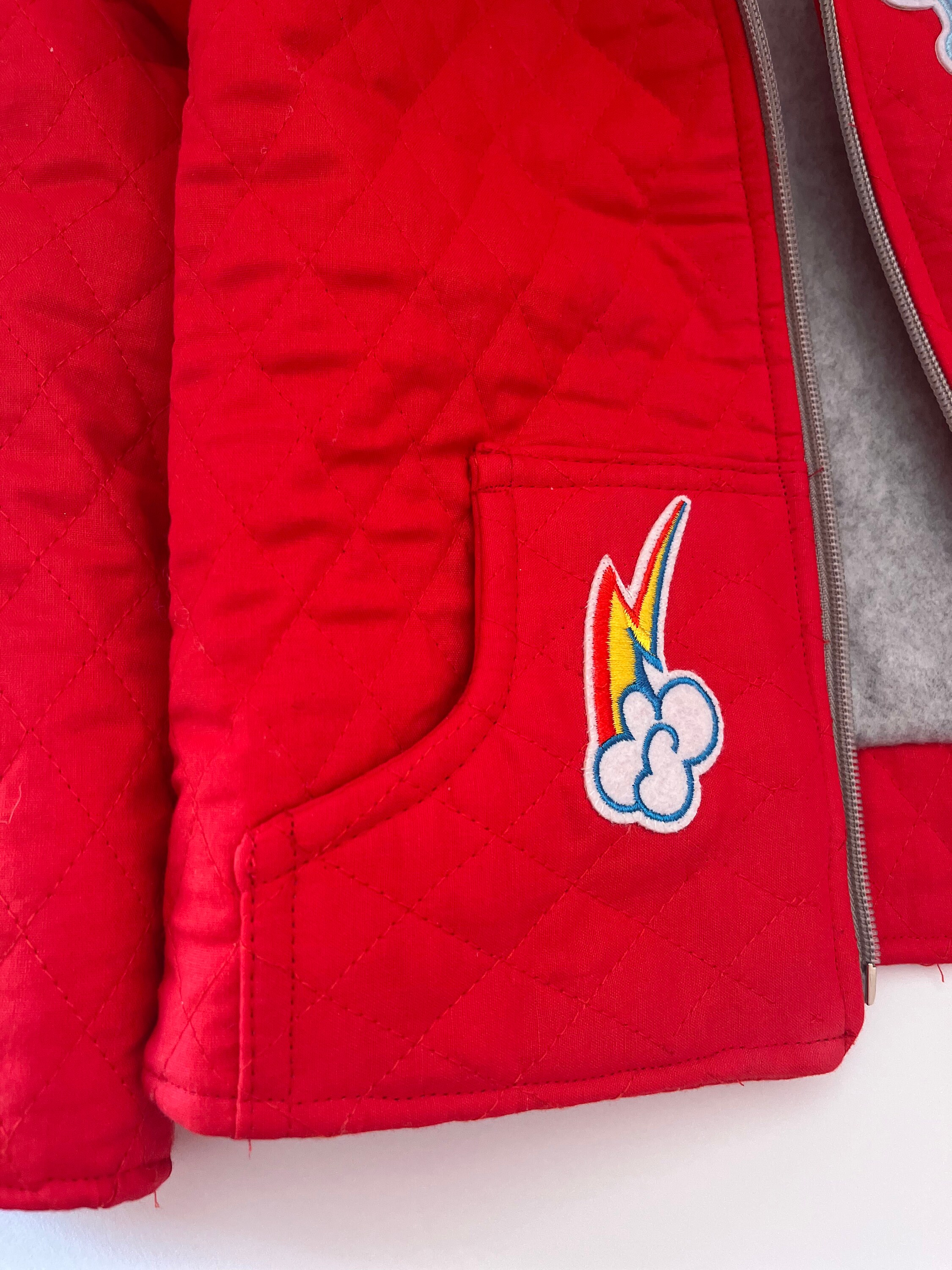 My Little Pony Jacket Girl Red and Grey - Etsy