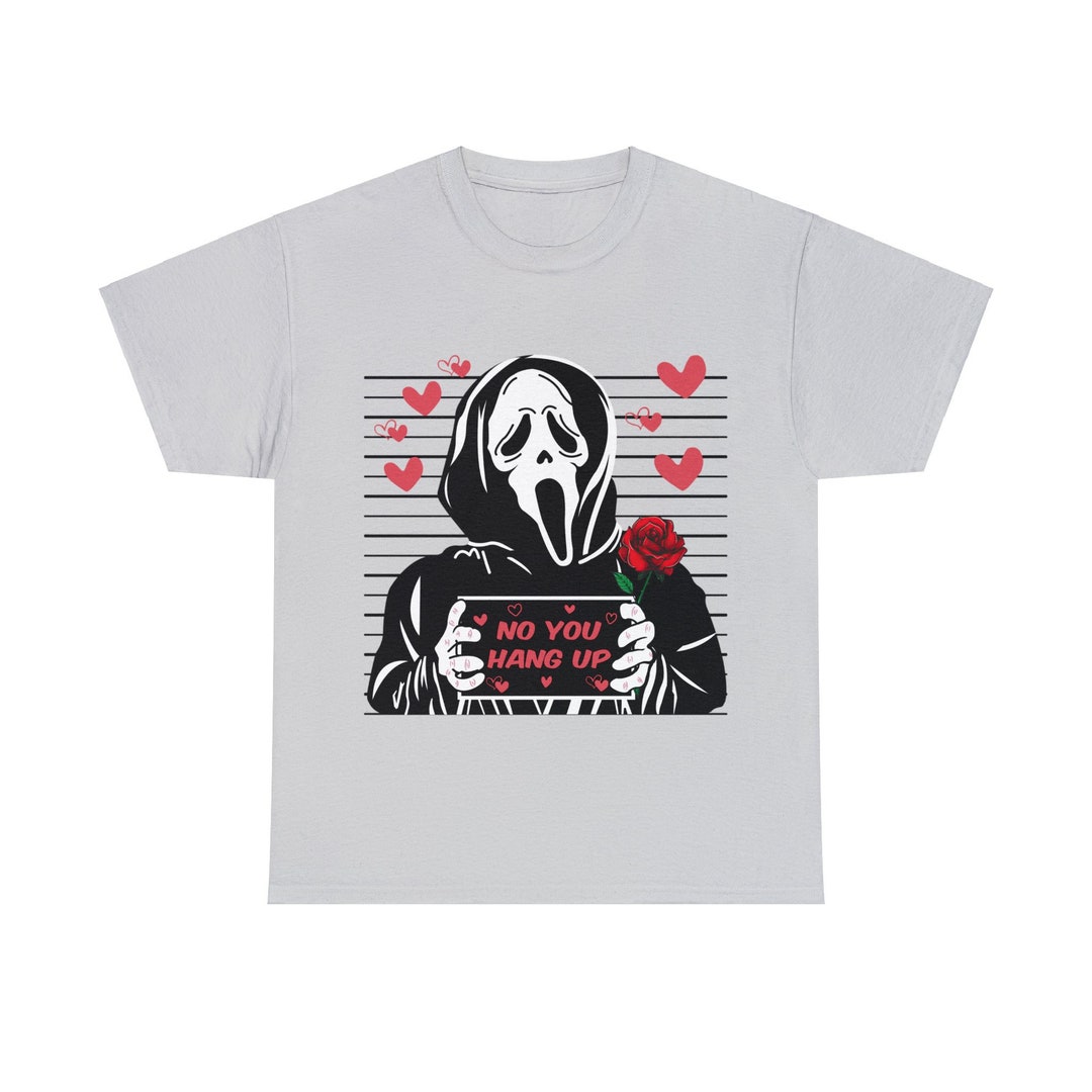 Ghostface Valentine Tee - Etsy