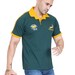 Springboks Fan Gear Men's Rugby Jersey Long Sleeve Collar Style Button ...