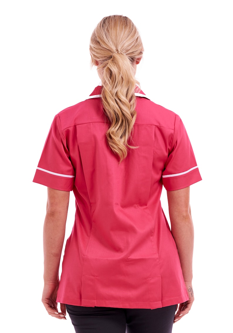 Women's Healthcare Tunic | Nurse Uniform, 4-pocket, Size 8-26 - Etsy UK