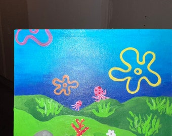 Spongebob Original Art - Etsy