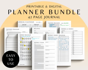 Digital Bullet Journal | Etsy