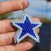 Dallas Cowboys Star Earrings - Etsy