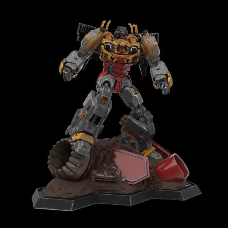 Transformers Grimlock Statue 3d Model Stl - Etsy
