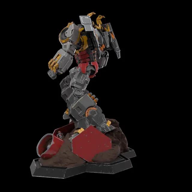Transformers Grimlock Statue 3d Model Stl - Etsy