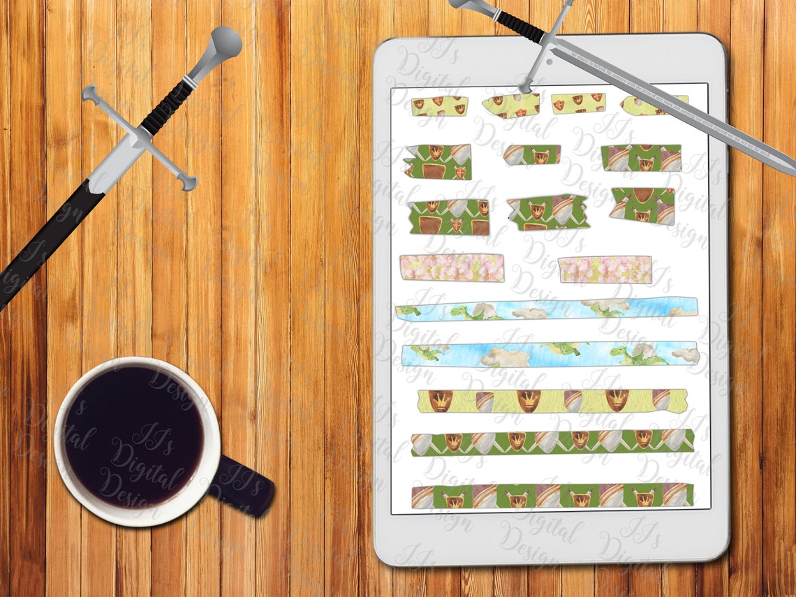 Medieval Digital Stickers, Digital Stickers, Png Stickers, Fantasy ...
