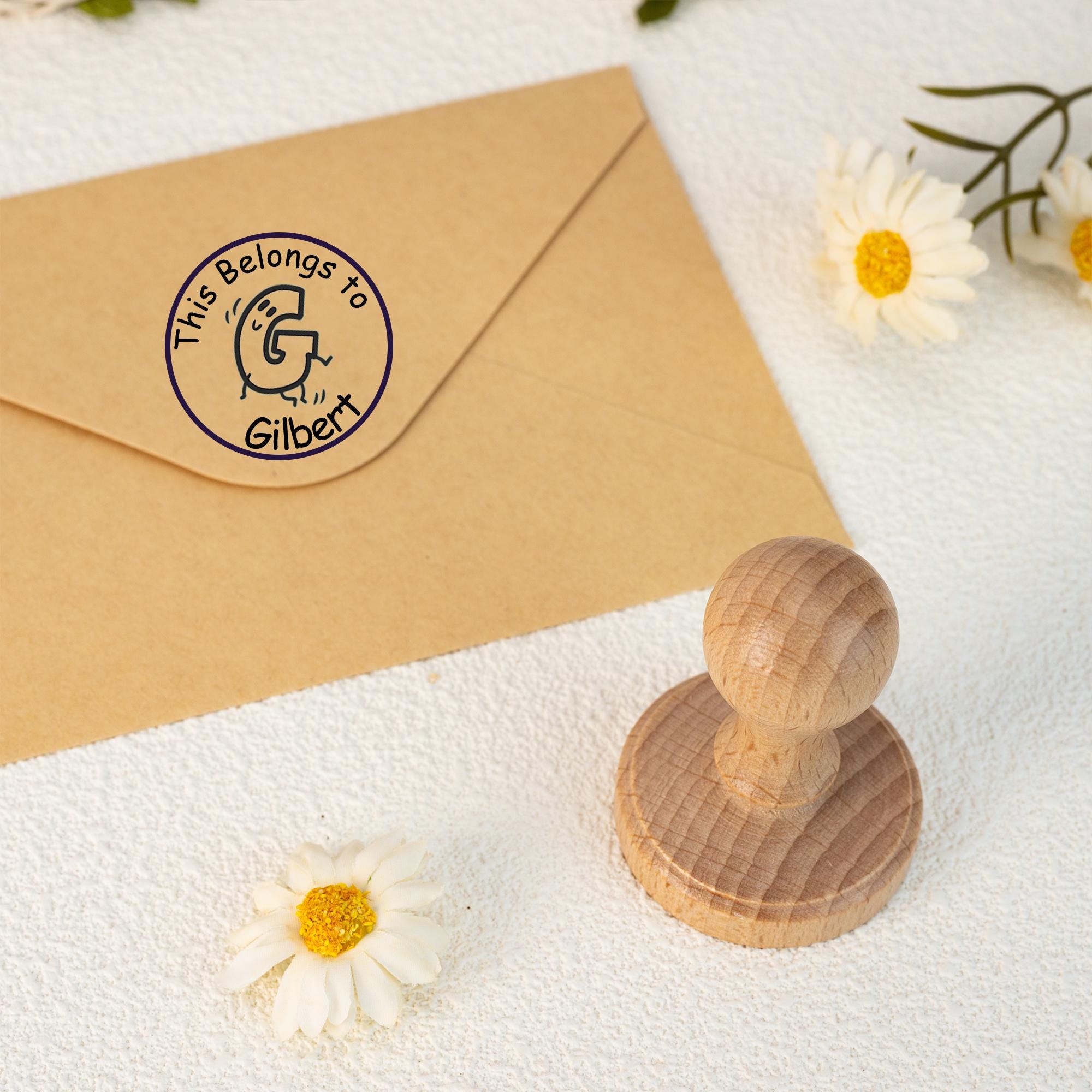 Personal Kids Name Stamp, Custom Name Stamp, Personalized Stamp, Custom ...