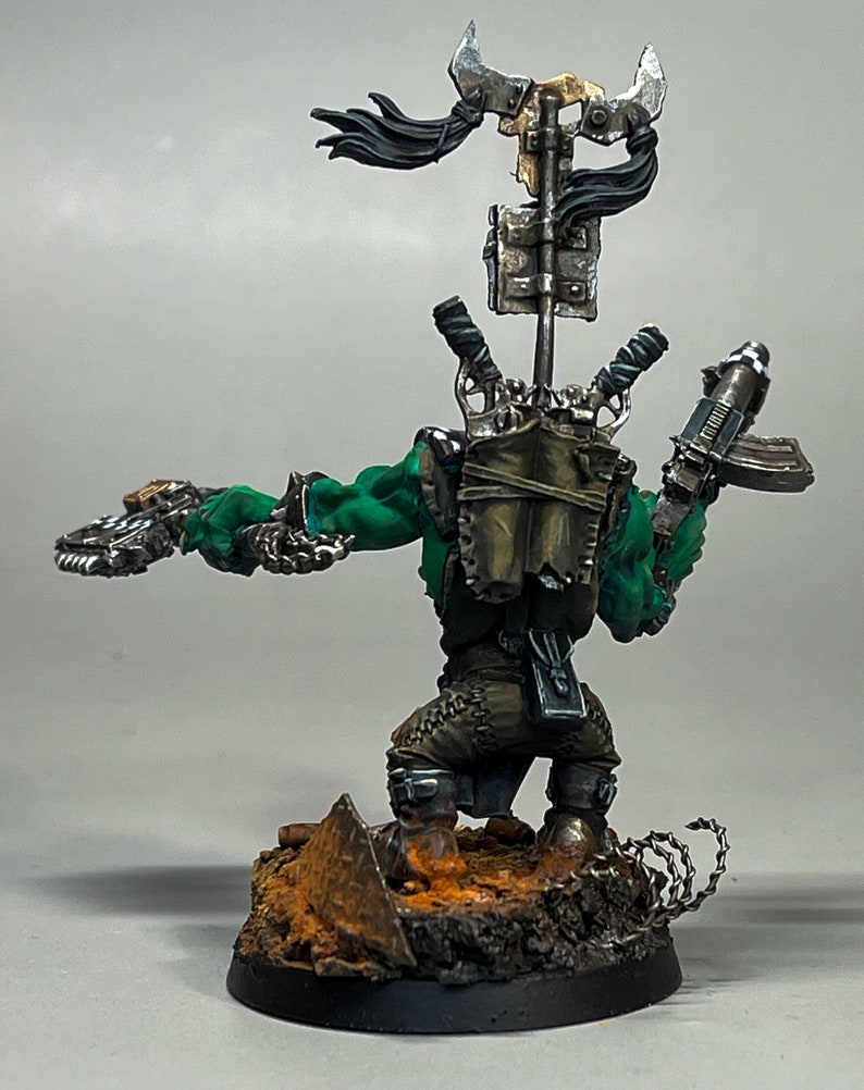 Ork Warboss With Big Choppa - Etsy
