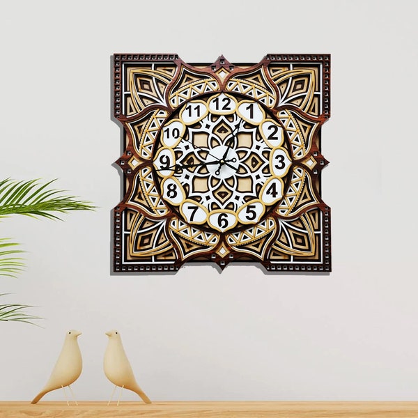 Buy Mandala Clock Online In India - Etsy India