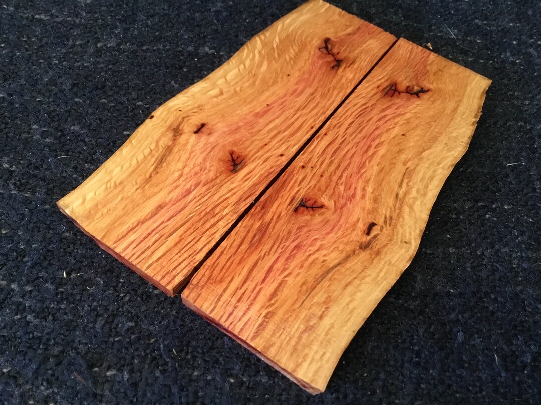 Australian Sheoak Hardwood Veneers. Book Matched Live Edge Timber ...