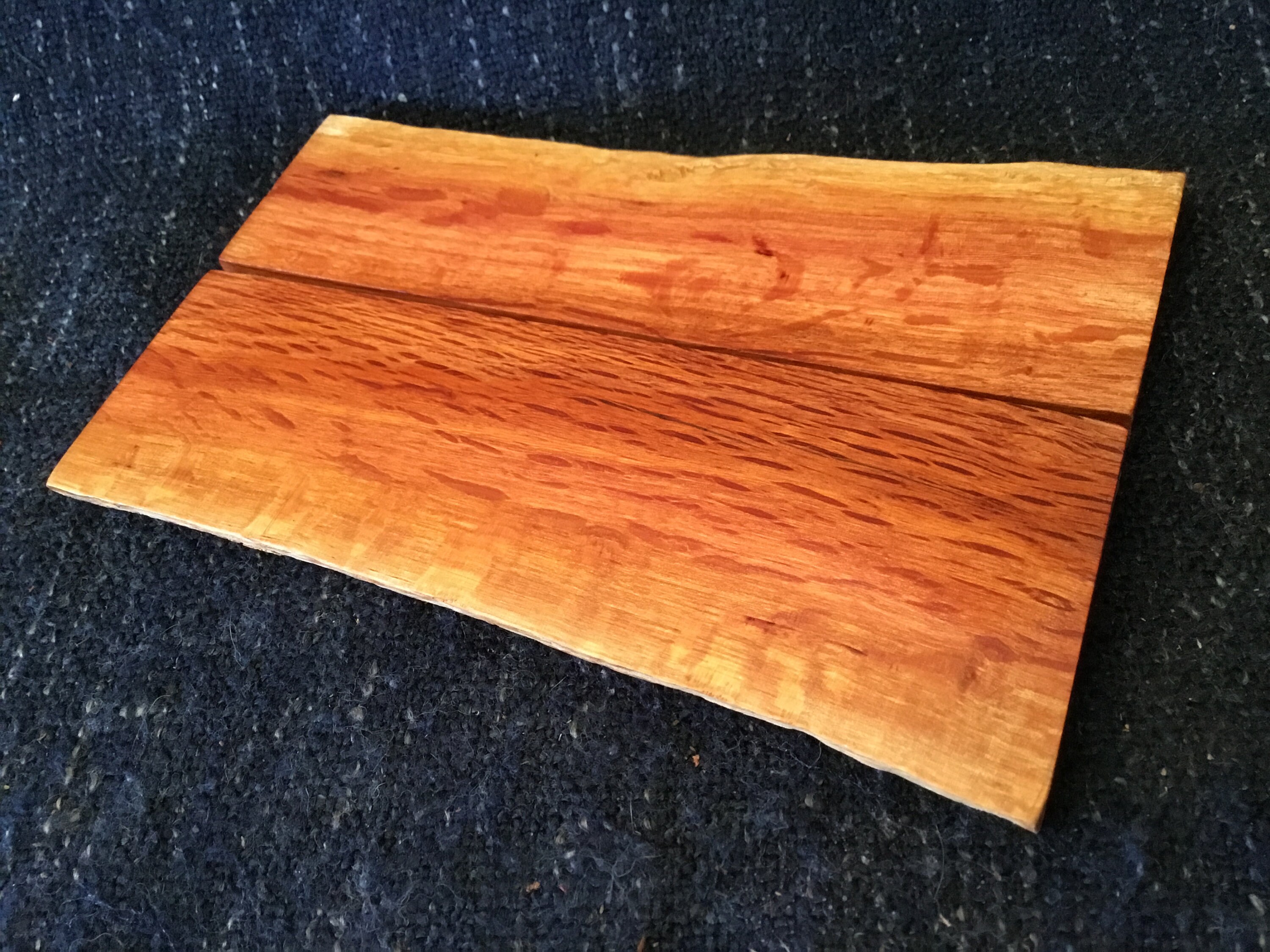 Live Edge Sheoak Hardwood Slices. Book Matched Timber Pair. Craft Wood ...