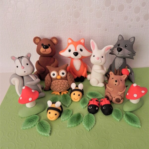 Fondant Animals - Etsy