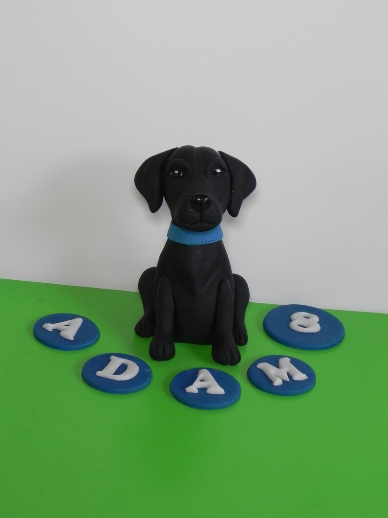 Labrador Cake Topper/ Dog Cake Topper/fondant Dog/dog - Etsy