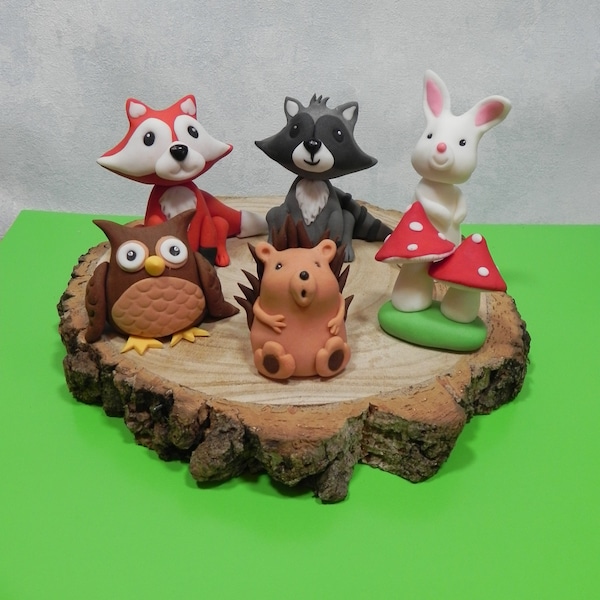 Animal Cake Topper - Etsy