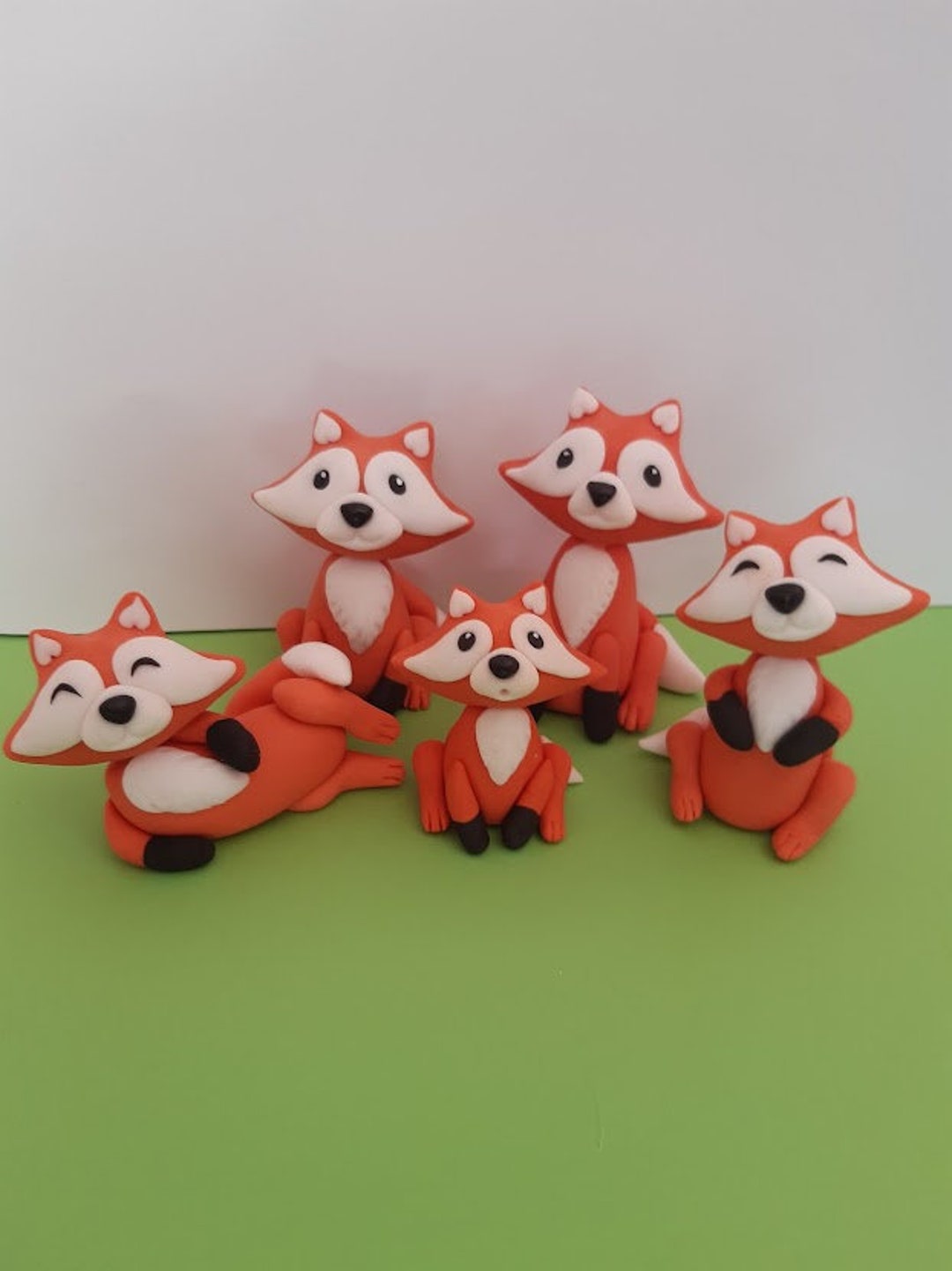 Fox Cake Decorations for Animal Themed Cake With Fondant for Cake ...