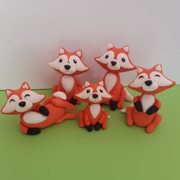 Fox Cake Topper - Etsy