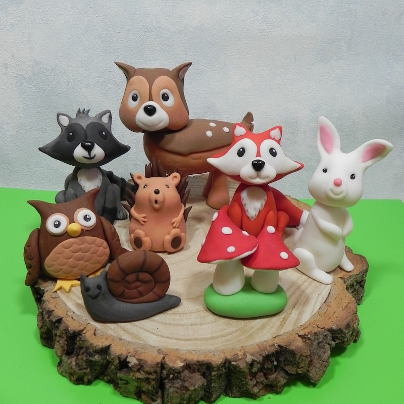 Animal Cake Topper - Etsy