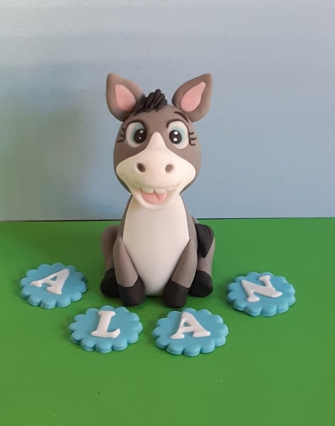 Donkey Cake Topper for Birthday Cake Decoration for Donkey Party Decor ...