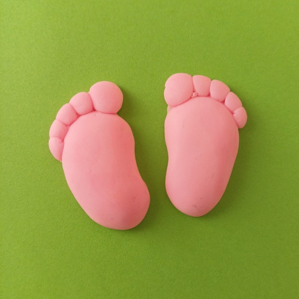 Fondant Baby Feet - Etsy