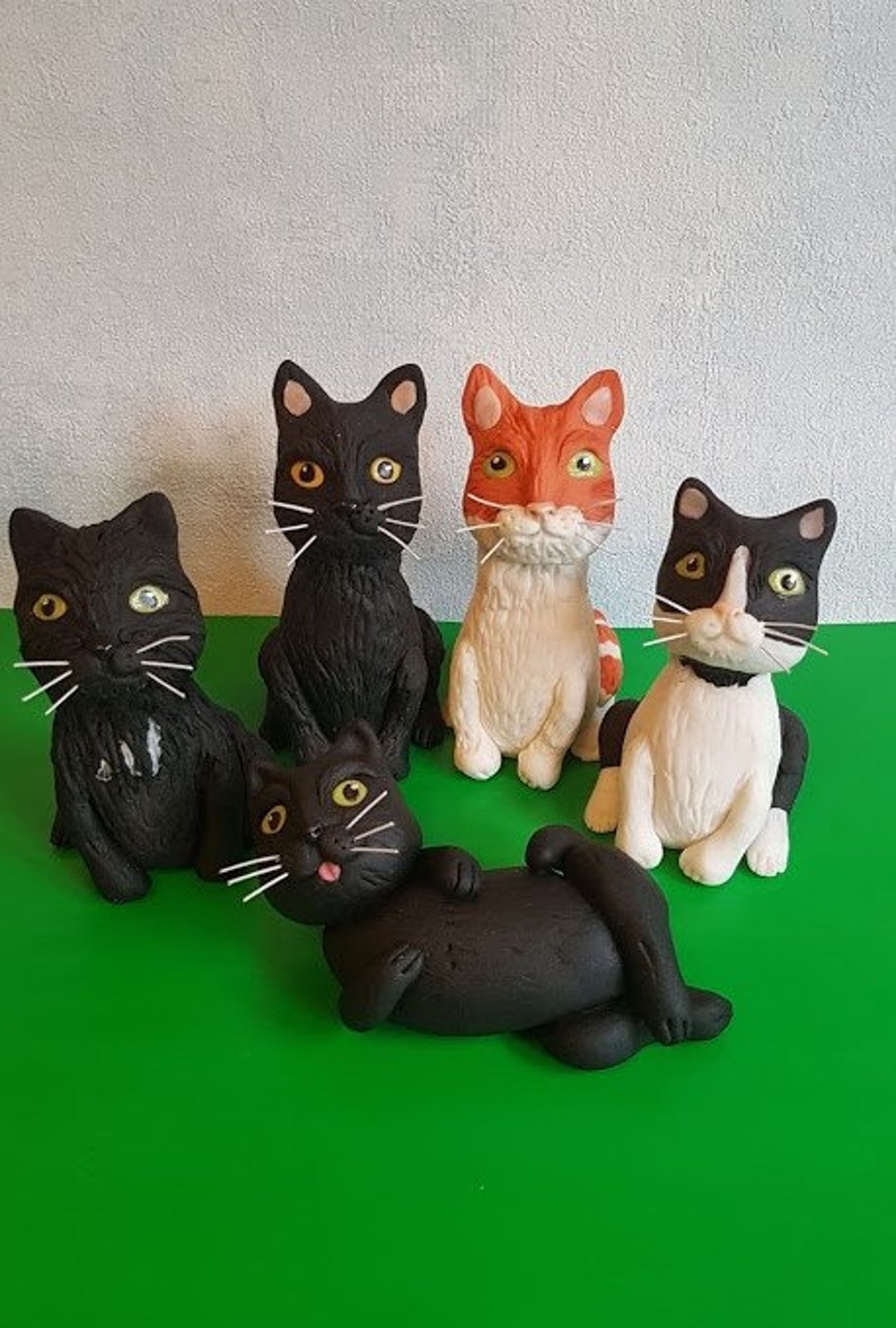 Cat Cake Toppers for Birthday Cake Decoration for Cat Lover's Party ...