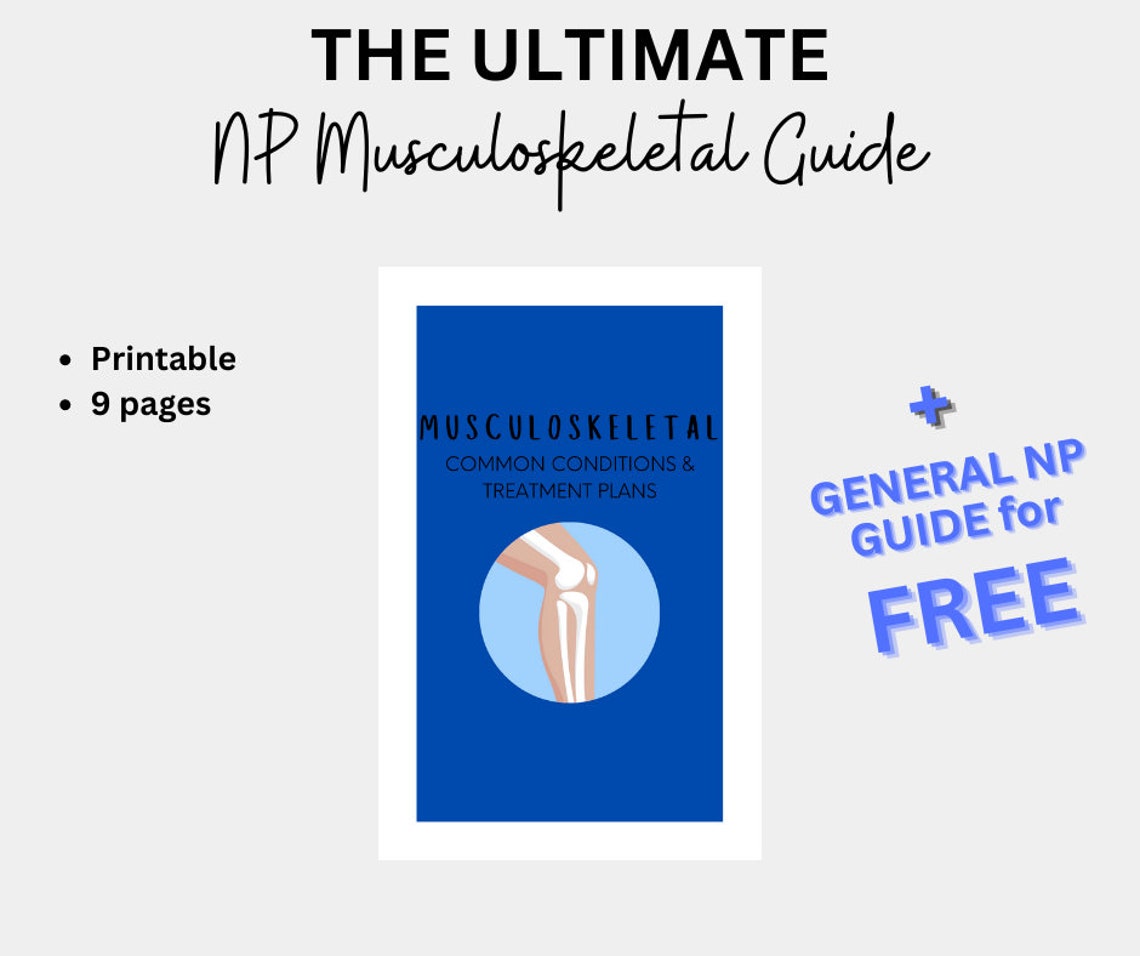 Musculoskeletal Review - Treatment Guide - Clinical Guide - FNP ...