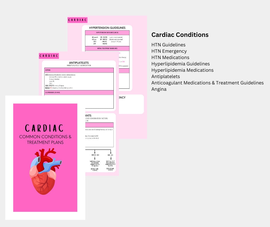 Cardiac Review - Cardiac Guide - NP Clinical Guide - FNP Clinical ...