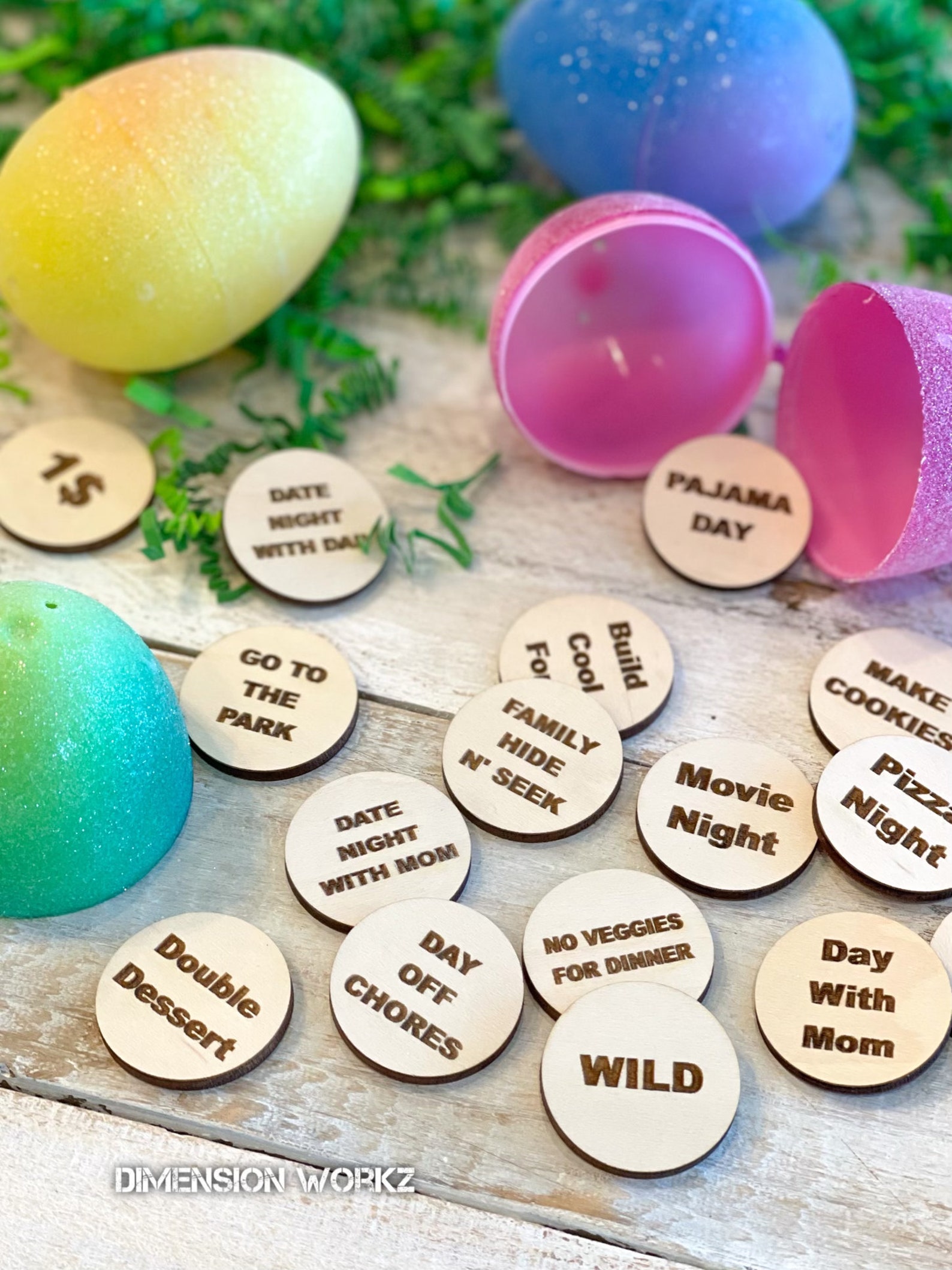 Easter Egg Fillers / Easter Egg Tokens / Easter Basket - Etsy