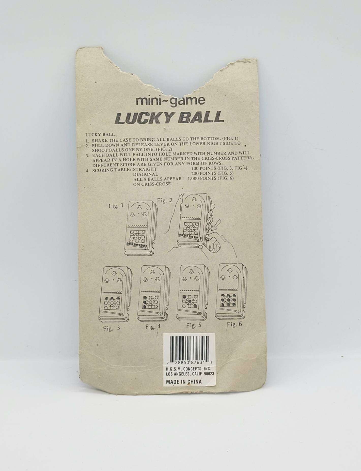 Vintage 1990s Exxon Lucky Ball Pocket Game Handheld Mini Pinball - Etsy