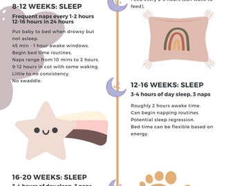 Newborn Sleep Book for New Moms - How to Set up a Sleep Schedule With ...