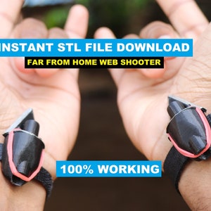 Working Spider-man Far From Home Web Shooters - Instant STL File ...