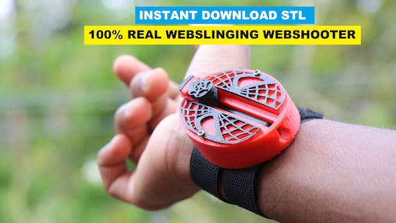 Working Spider-man Web Shooter Which Slings Thread Web for - Etsy