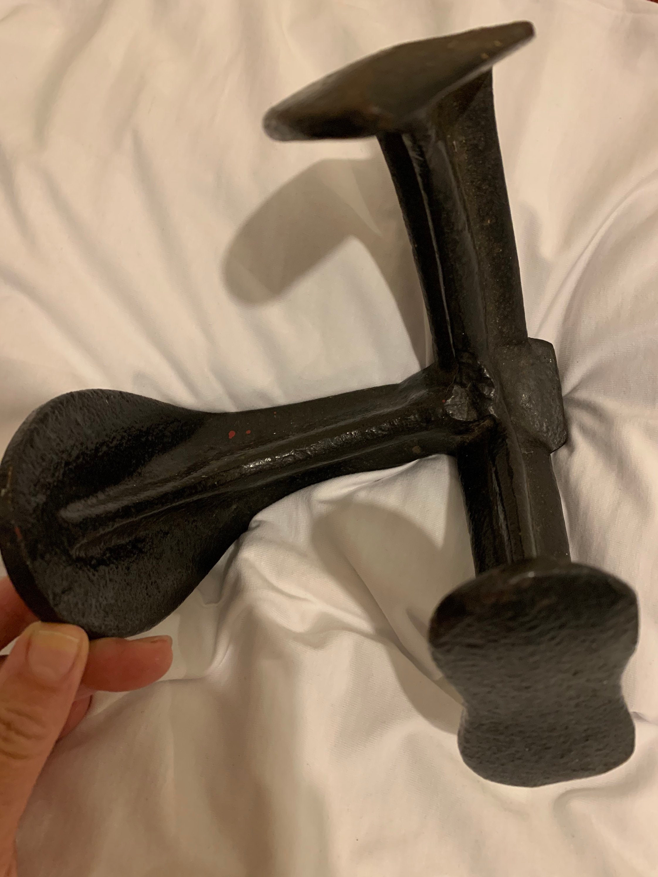 Ntique Rare Three-footed Cast Iron Cobblers Anvil Shoes Makers - Etsy