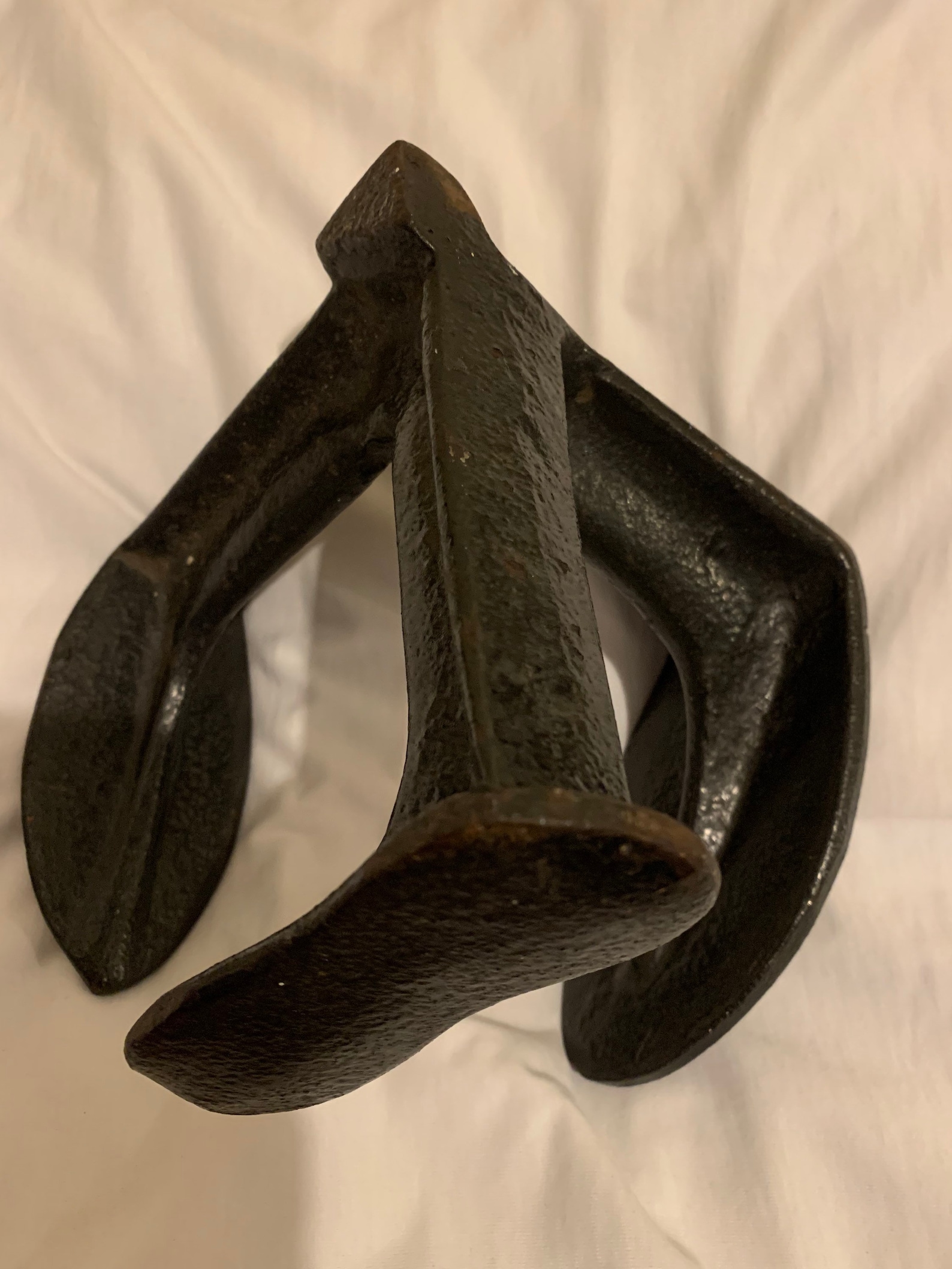 Ntique Rare Three-footed Cast Iron Cobblers Anvil Shoes Makers ...