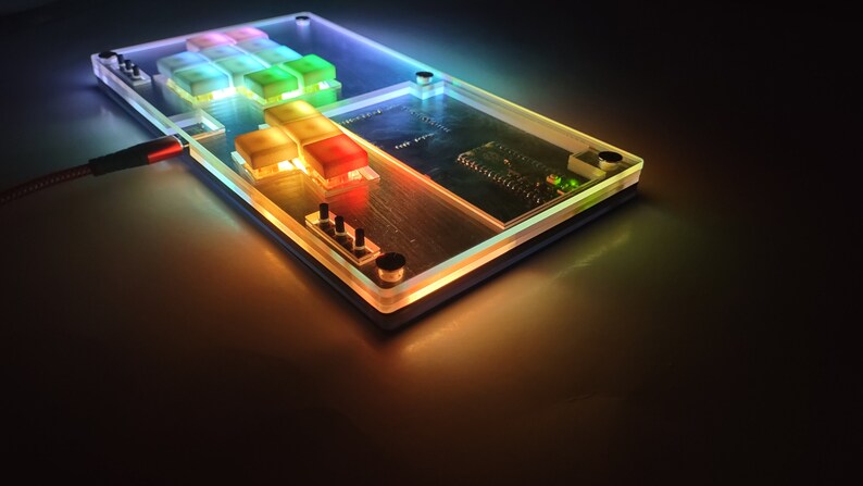 Clear WASD Fightboard Arcade Controller for - Etsy