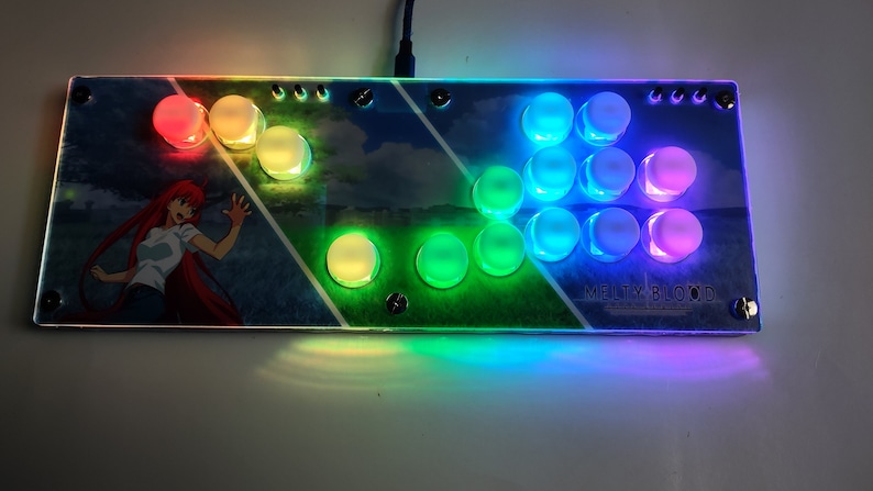 Clear AS Split Stickless Arcade Controller for Consoles and - Etsy