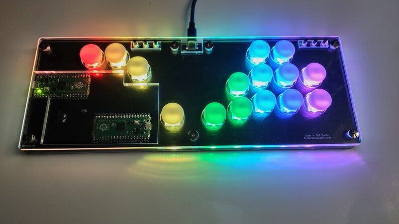 Clear AS Split Stickless Arcade Controller for Consoles and - Etsy