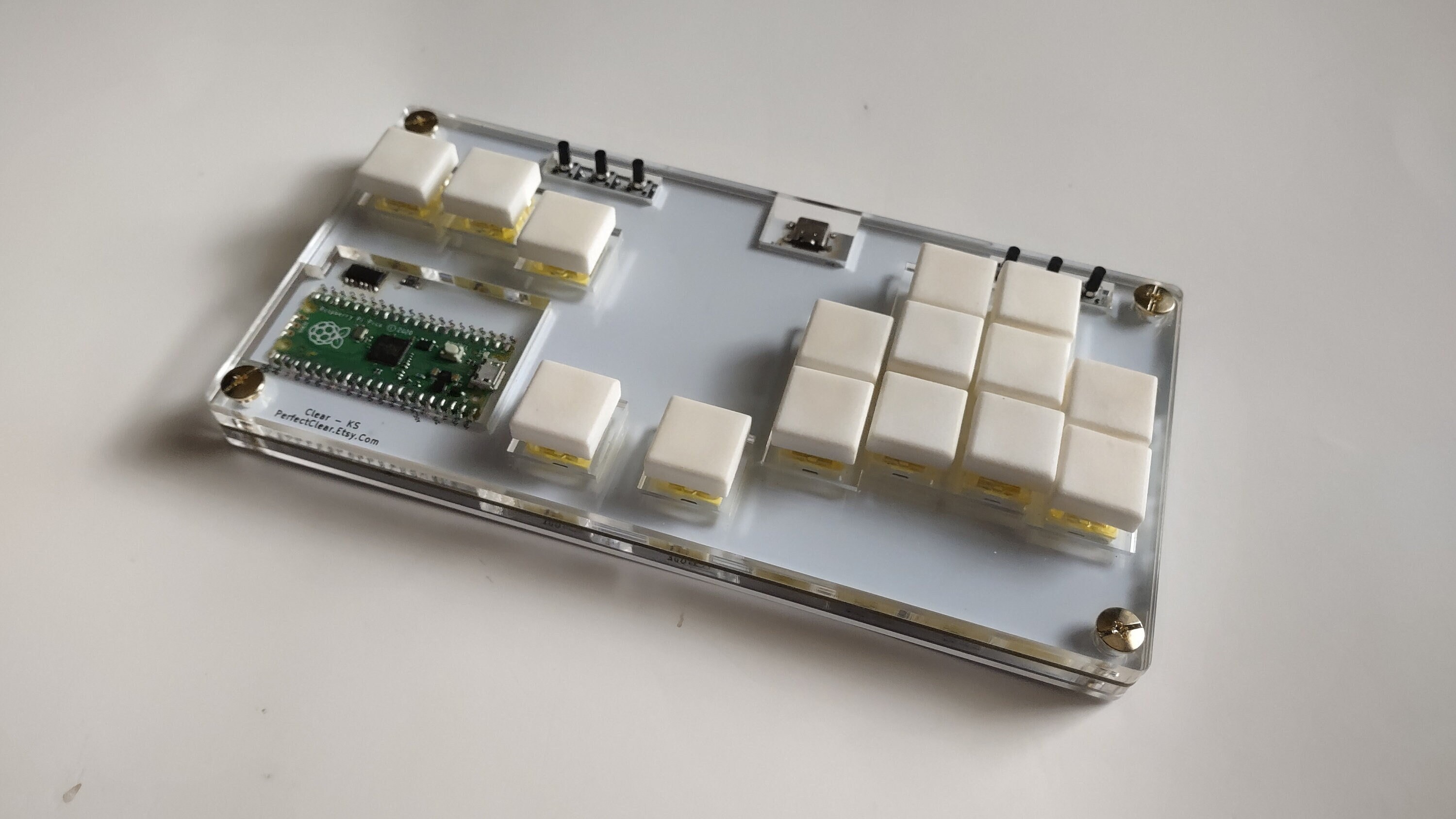 Clear pocket Stickless Arcade Controller for Consoles and PC - Etsy