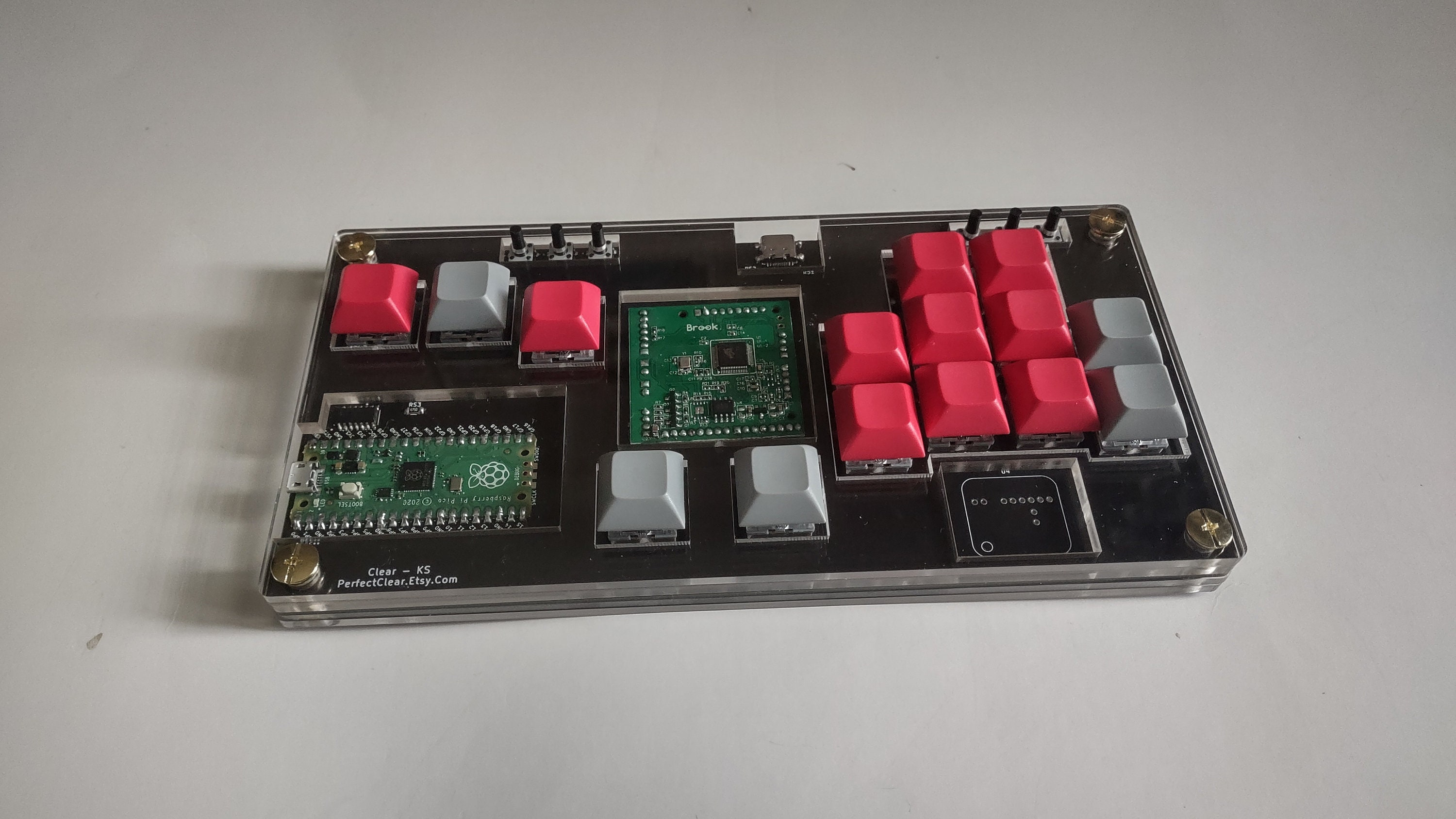 Clear Pocket Stickless Arcade Controller for Consoles and - Etsy